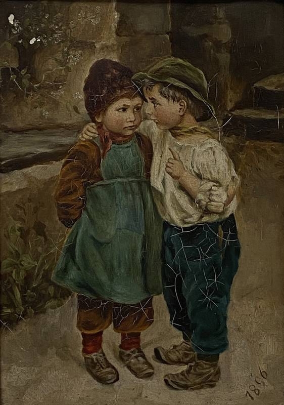 Marie Wunsch | Ein wichtiges Geheimnis (1896) | MutualArt