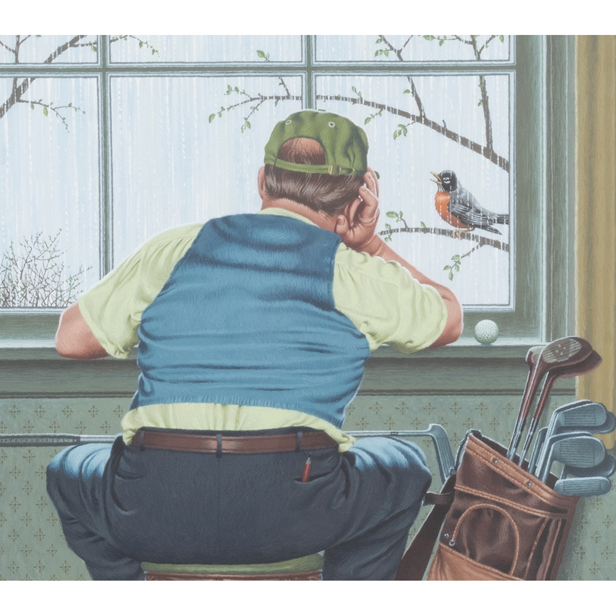 Stanley Ekman | Seated Man | MutualArt