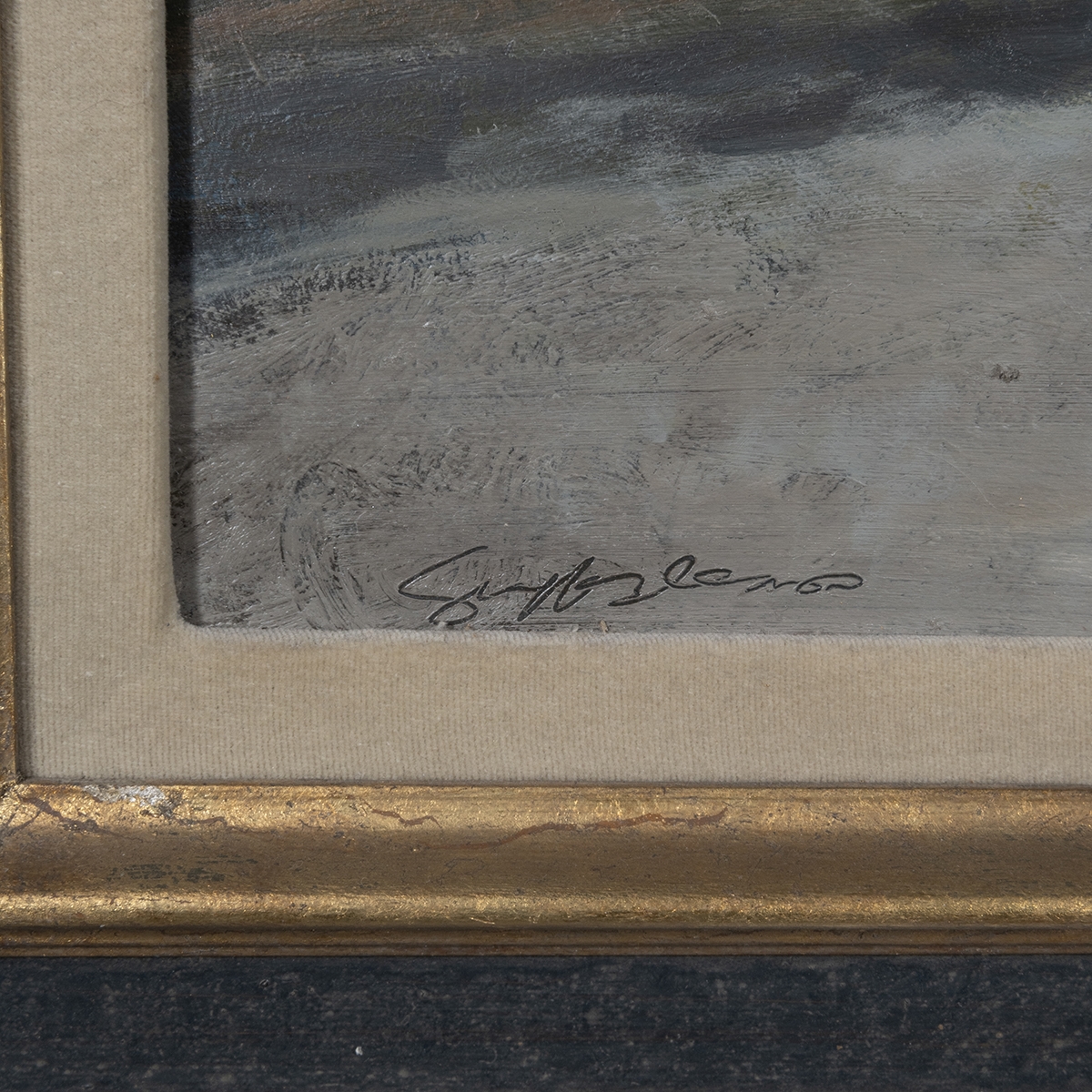 Geoffrey Lewis | Crossing River Landscape | MutualArt