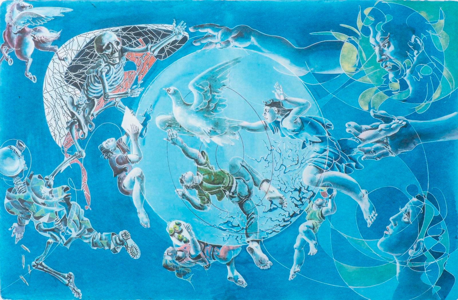 Hans Erni | ALLÉGORIE DE LA PAIX | MutualArt