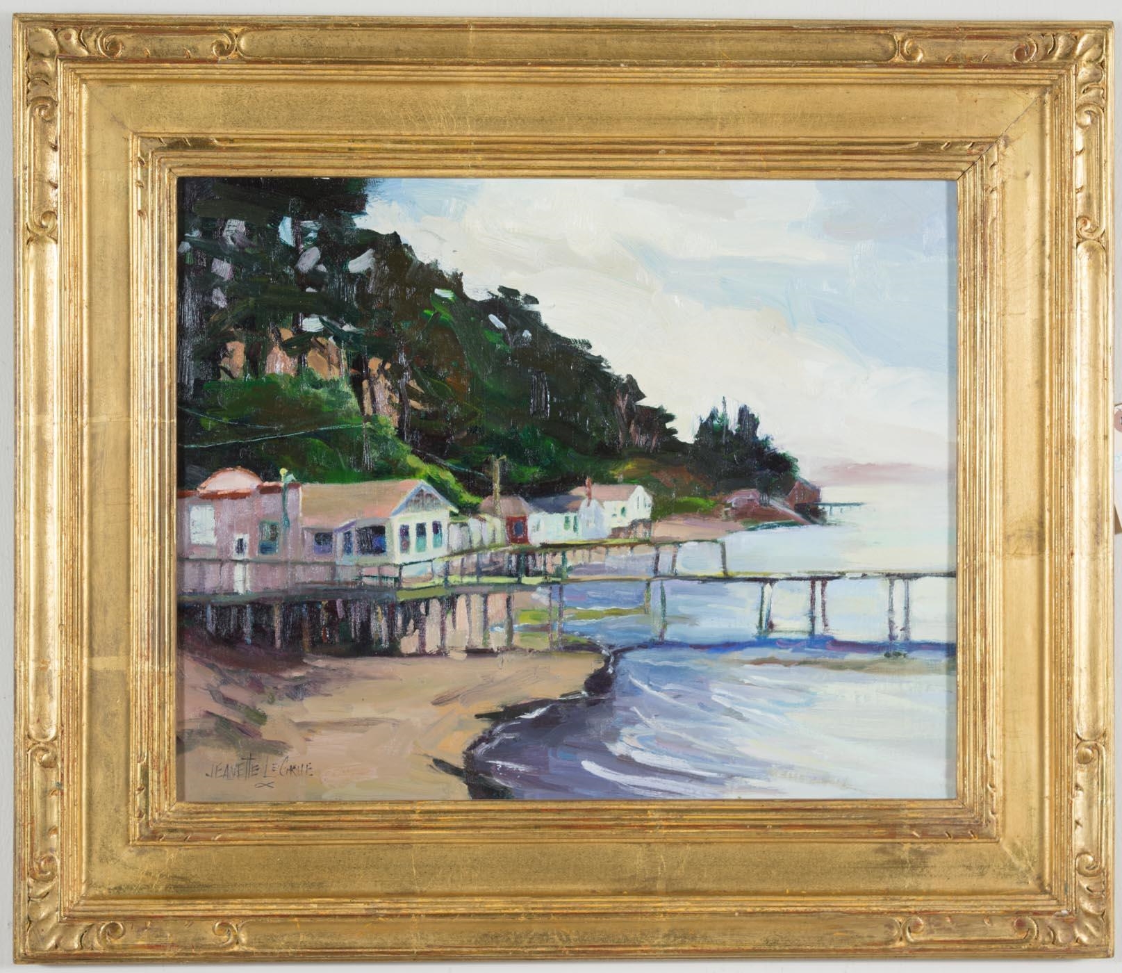 Jeanette Le Grue | JEANETTE LE GRUE OIL ON BOARD | MutualArt