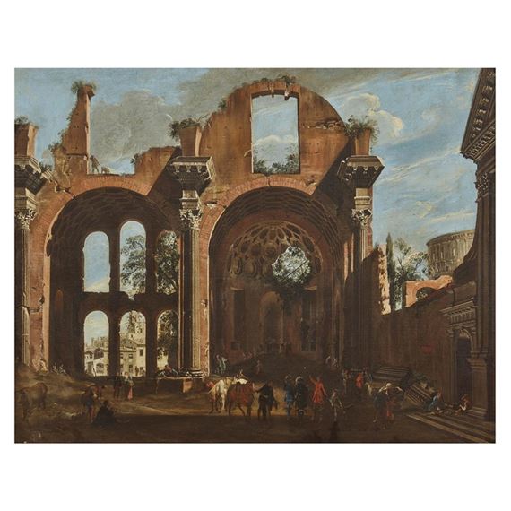 Viviano Codazzi | THE COSTANTINO BASILICA | MutualArt