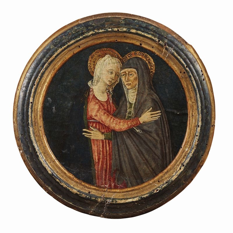 Guidoccio Cozzarelli | THE VISITATION | MutualArt