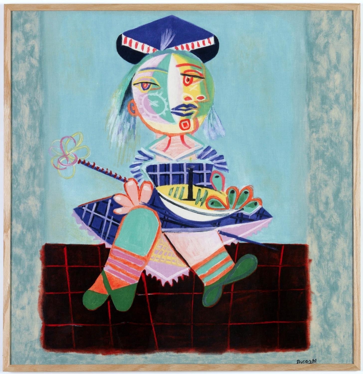 Pablo Picasso | 'Maya young girl with boat' | MutualArt