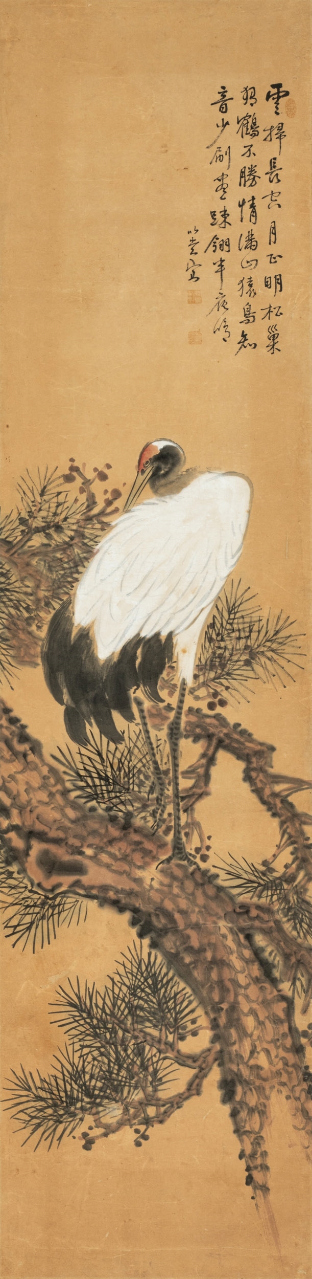 Kim EunHo | 송학도 松鶴圖 | MutualArt