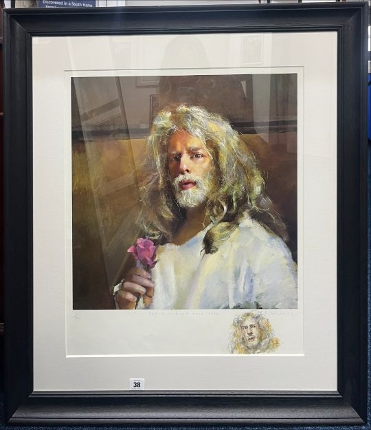 Robert Lenkiewicz | Robert Lenkiewicz (1941-2002), Self Portrait with ...