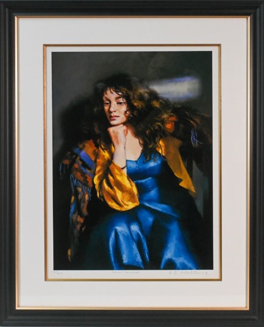 Robert Lenkiewicz | Robert Lenkiewicz (1941-2002) signed print, Karen ...
