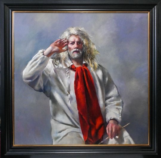Robert Lenkiewicz | Robert Lenkiewicz (1941-2002) 'The Painter as St ...