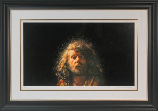 Robert Lenkiewicz | Robert Lenkiewicz (1941-2002) signed print, Self ...