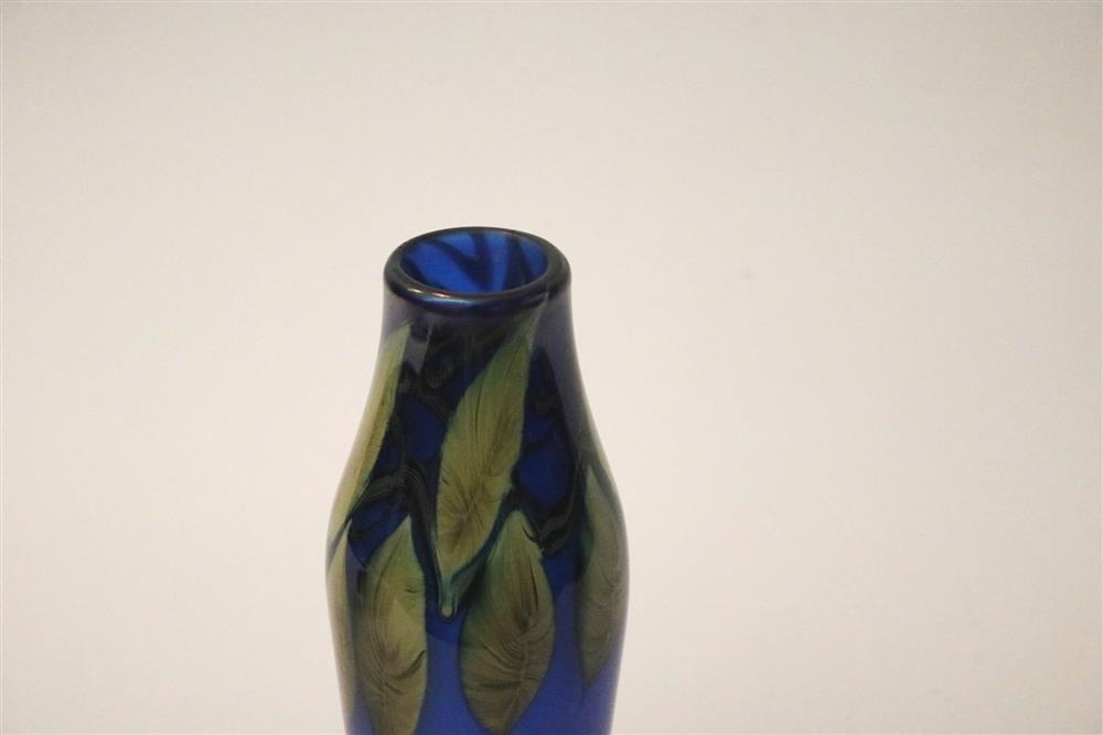 David Lotton | DAVID LOTTON SIGNED AND DATED ART GLASS VASE, 1993 ...