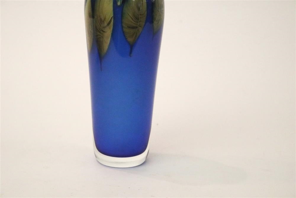 David Lotton | DAVID LOTTON SIGNED AND DATED ART GLASS VASE, 1993 ...