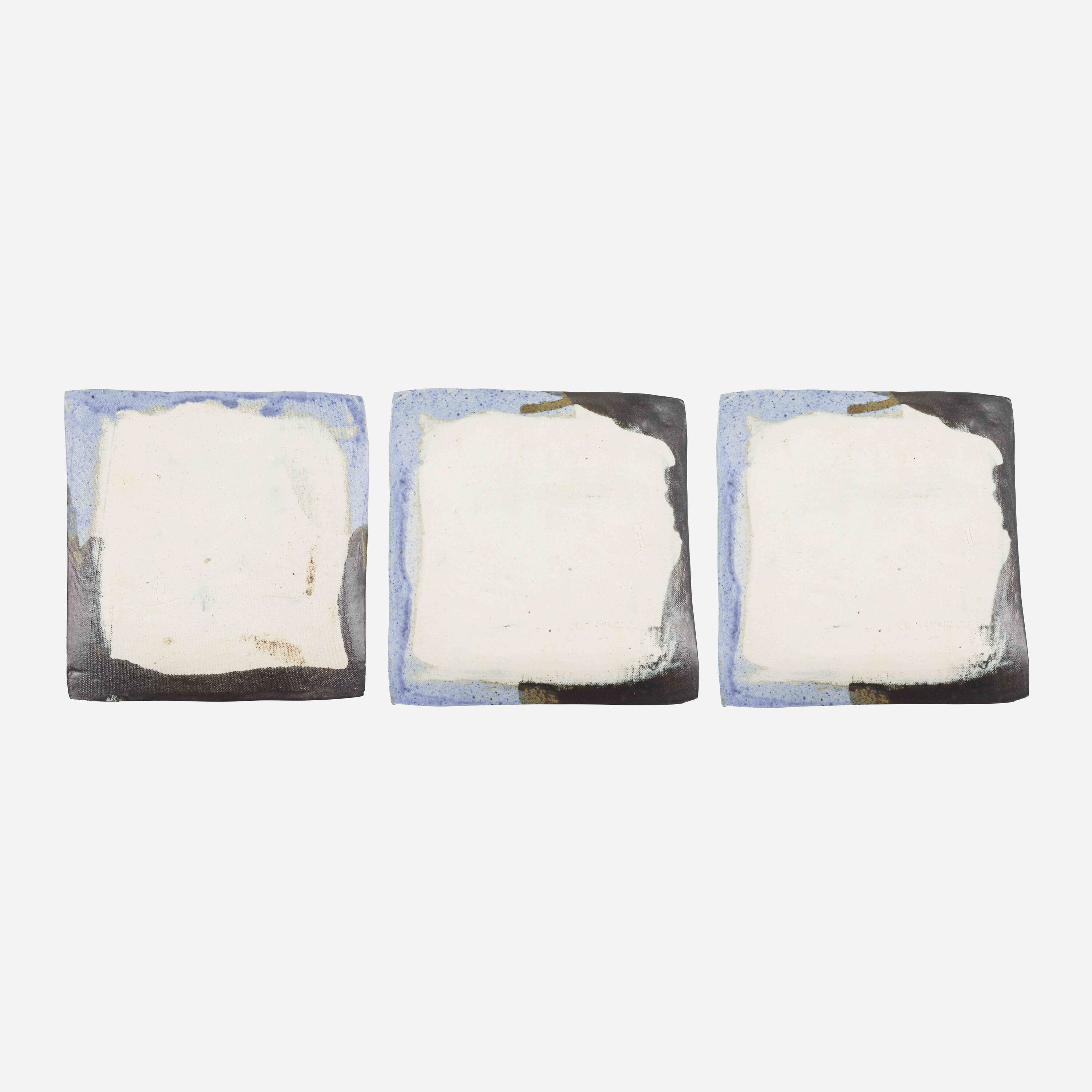 Toshiko Takaezu | Plates, set of three | MutualArt