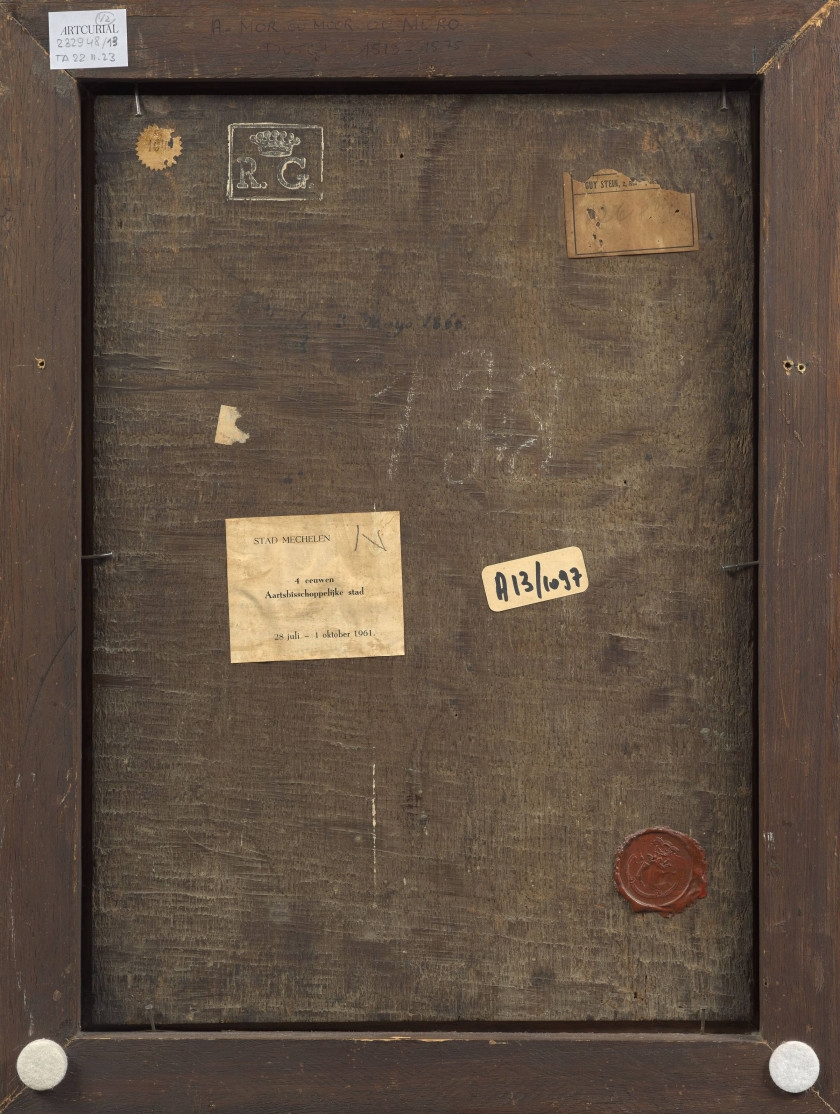 Antonis Dashorst | Portrait d'une dame de qualité (Circa 1520) | MutualArt