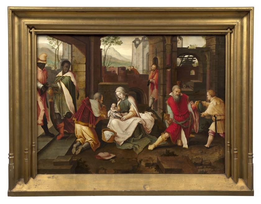 Lucas Van Leyden | L'Adoration des mages (16) | MutualArt