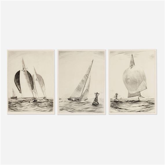 Yngve Edward Soderberg | Untitled (three works) | MutualArt