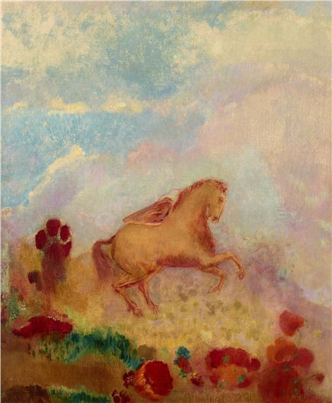Odilon Redon | Pégase | MutualArt