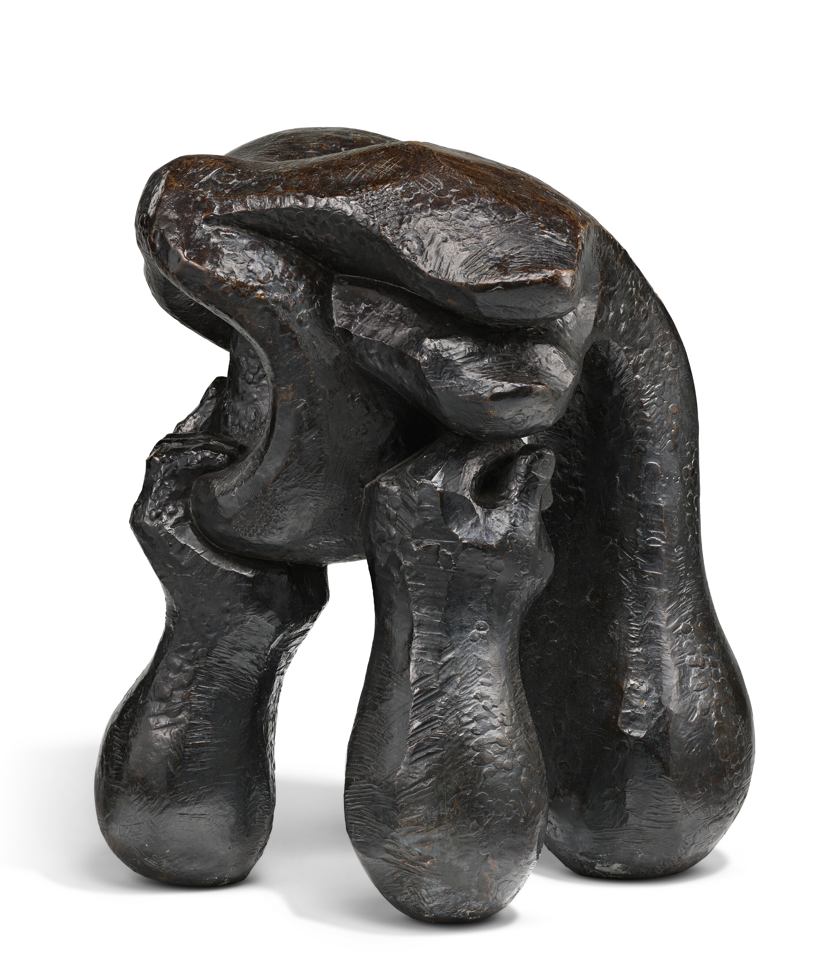 Jacques Lipchitz | Woman Leaning on Elbows (1933) | MutualArt
