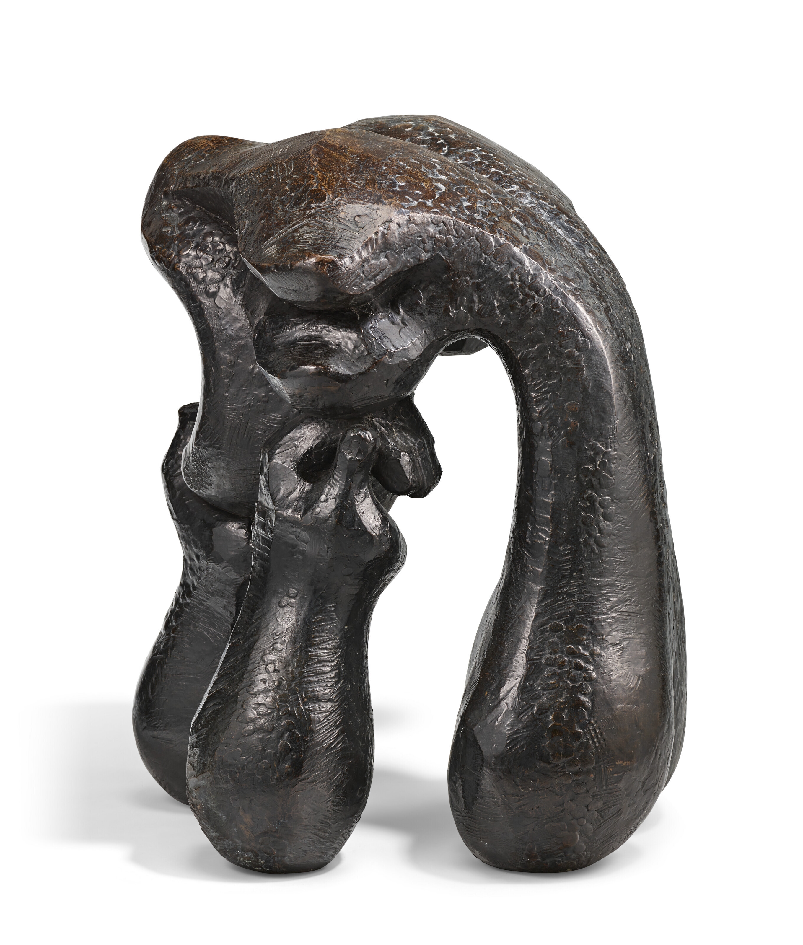Jacques Lipchitz | Woman Leaning on Elbows (1933) | MutualArt