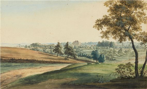 Jacob Philippe Hackert | Jacob Philipp Hackert Two Views of Neederhof ...