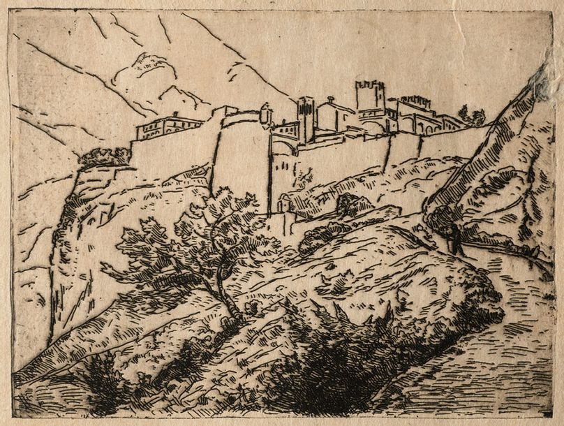 Henri Stanislas Rouart | Fortified city | MutualArt