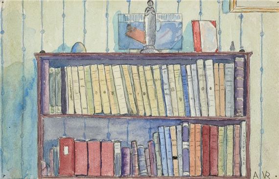 Augustin Rouart | The library | MutualArt