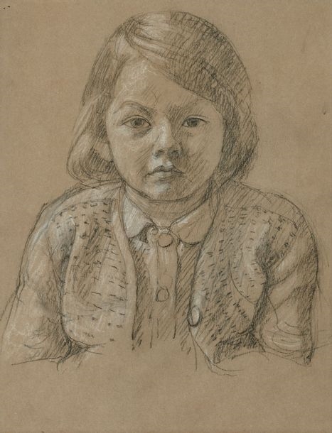 Augustin Rouart | Portrait of Jean-Marie at age 4 | MutualArt
