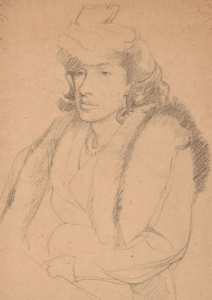 Augustin Rouart | Bust-length portrait of a woman | MutualArt