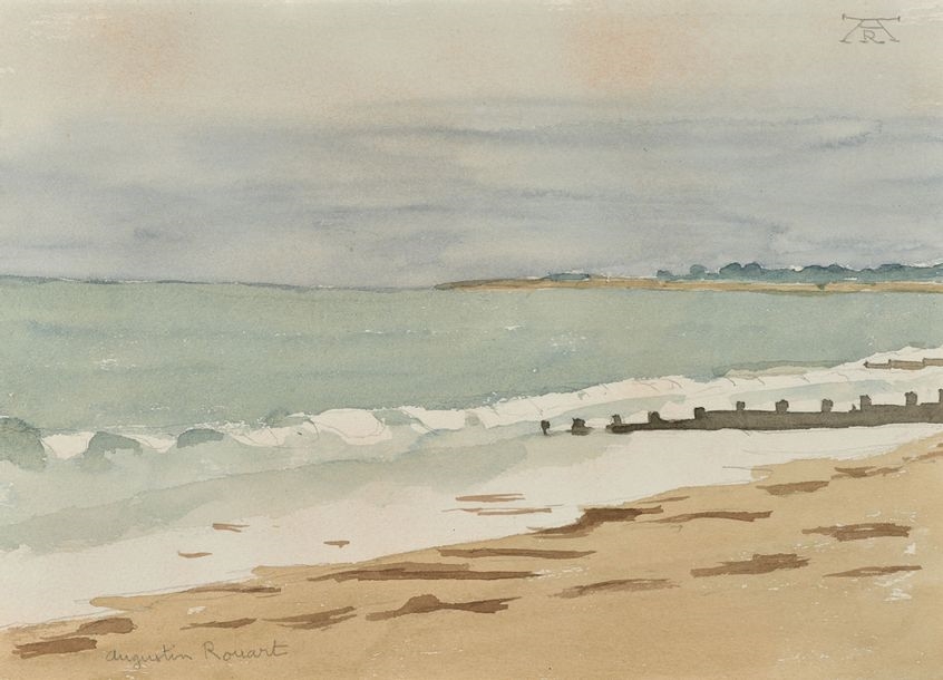 Augustin Rouart | View of Epine beach in Noirmoutier | MutualArt