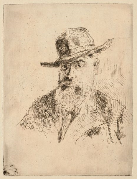 Henri Stanislas Rouart | Self-portrait (Circa 1880) | MutualArt