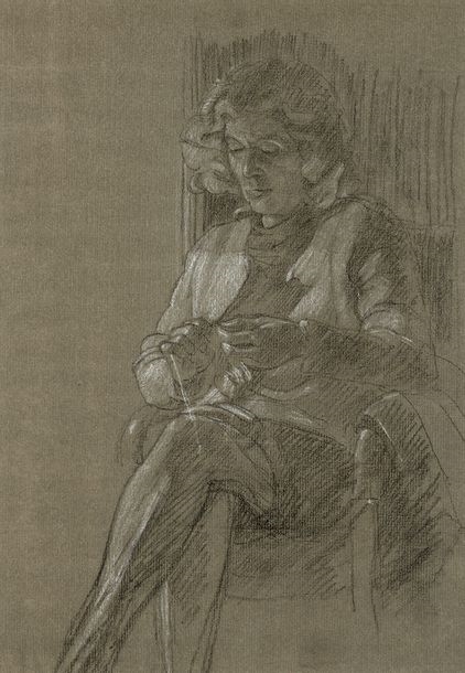 Augustin Rouart | Portrait of Jean-Marie Cousant's mother | MutualArt