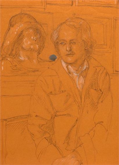 Augustin Rouart | Portrait of Jean-Marie at age 35 in front of Colléoni ...