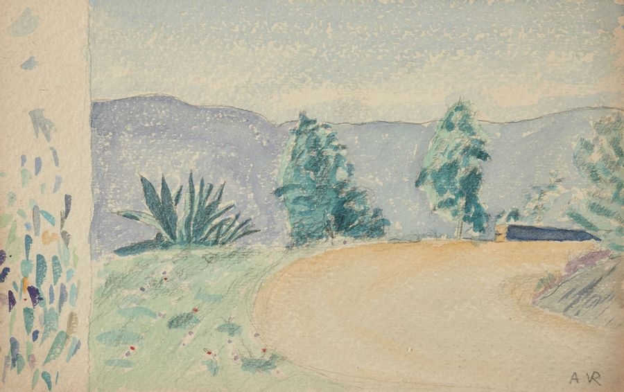 Augustin Rouart | Landscape with a path | MutualArt