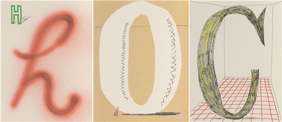 David Hockney | Hockney's Alphabet (1991) | MutualArt