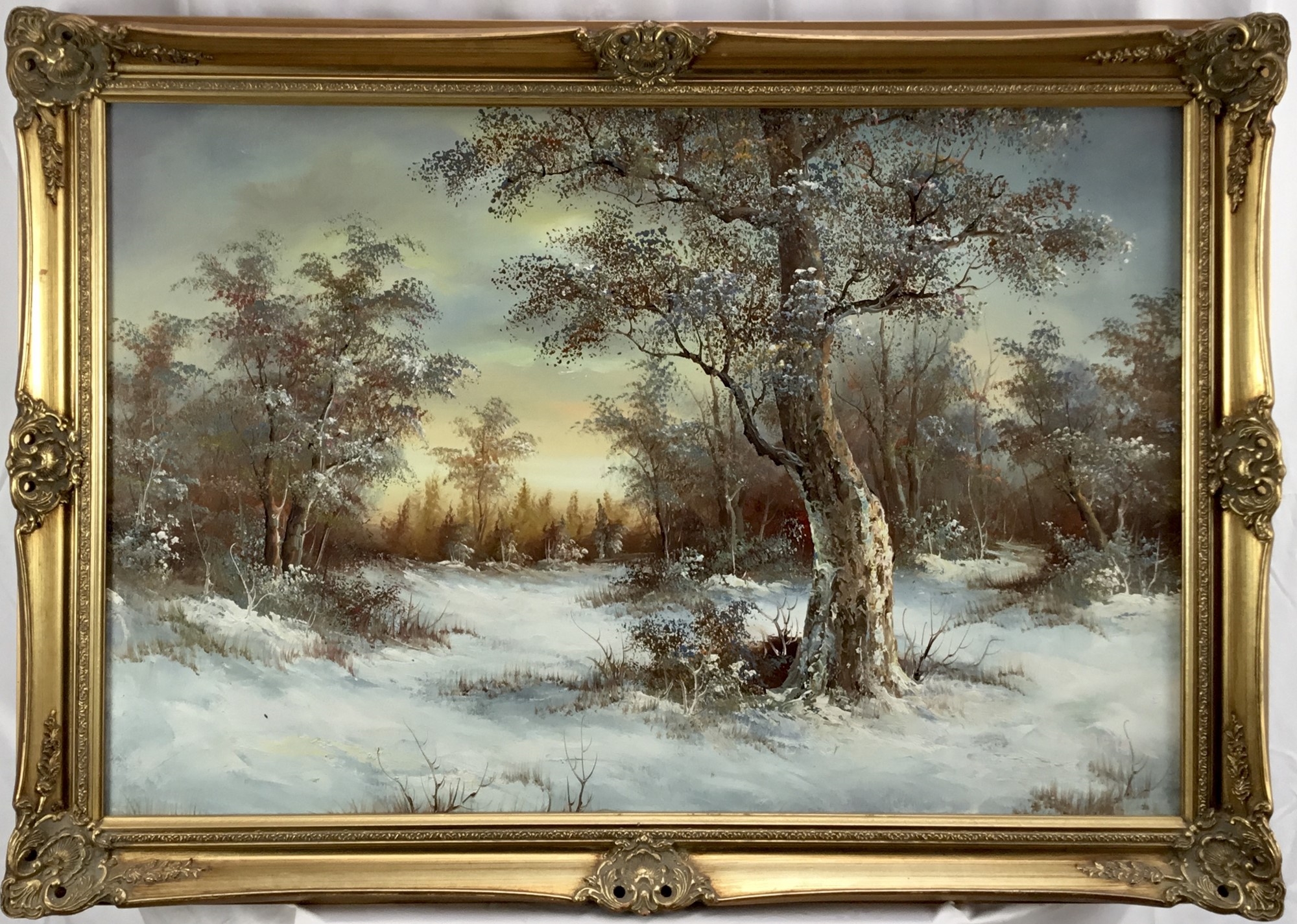 Irene Cafieri | winter woodland scene | MutualArt
