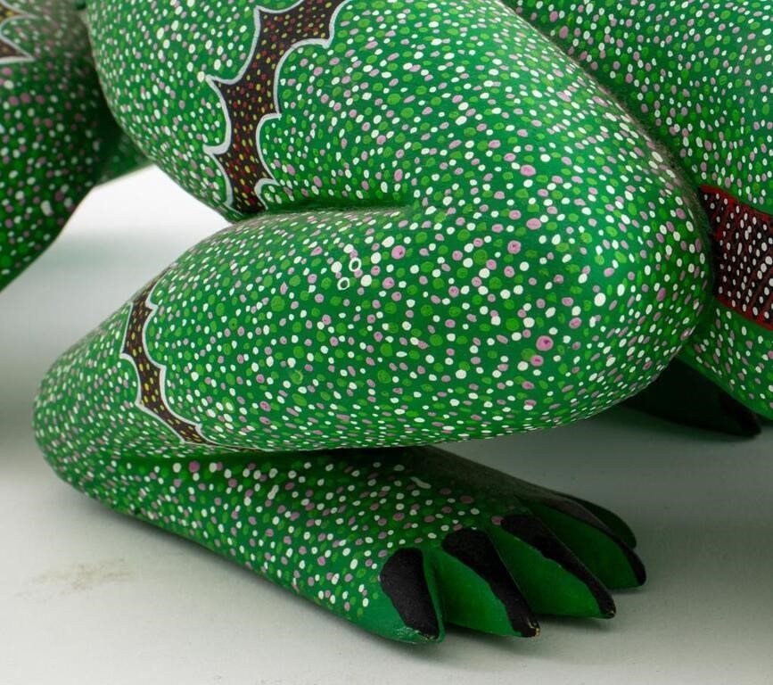 Gerardo Ramirez | Ramirez & Ambrocio Alebrije Painted Wood Sculpture ...