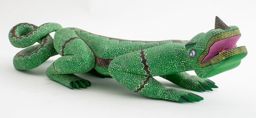 Gerardo Ramirez | Ramirez & Ambrocio Alebrije Painted Wood Sculpture ...