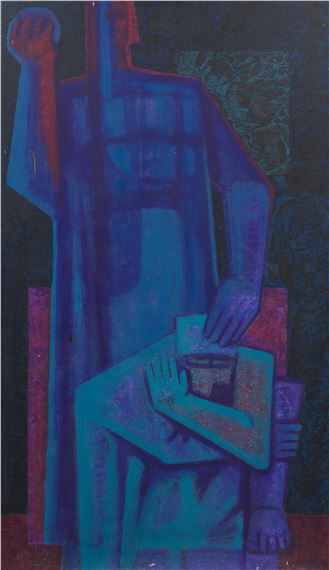 Mahmoud Hammad | Cain and Abel (1958) | MutualArt