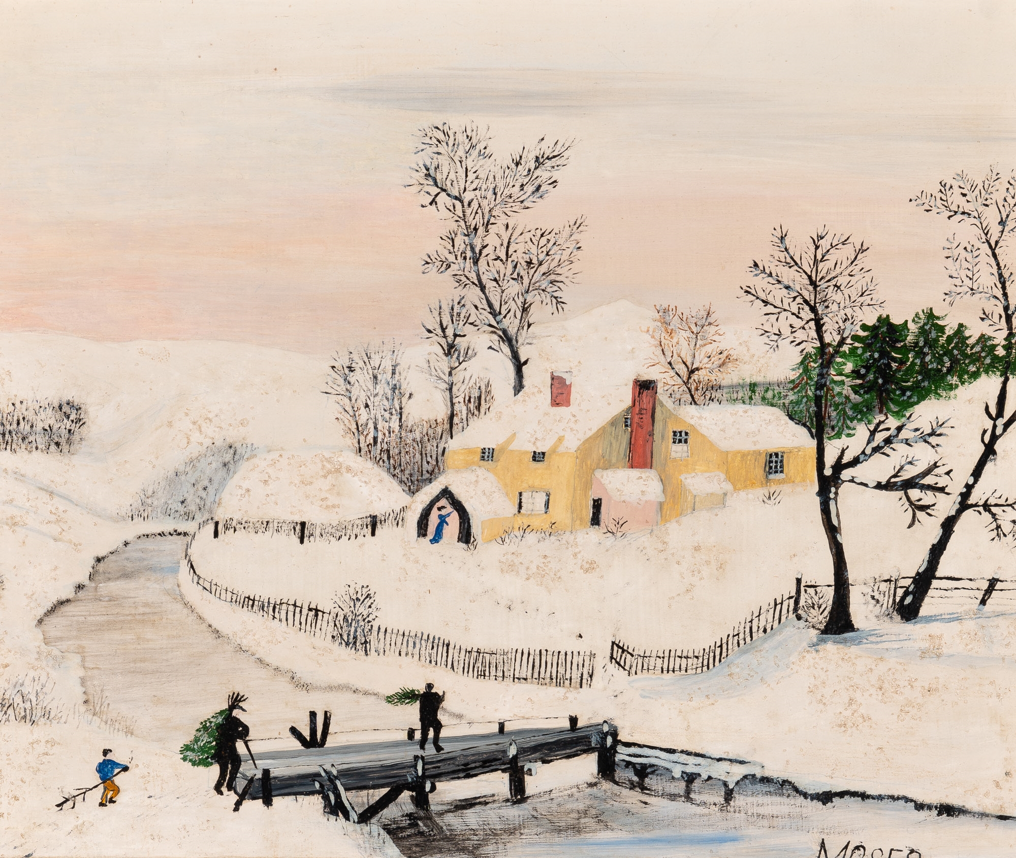 Grandma Moses | THANKSGIVING TURKEY | MutualArt