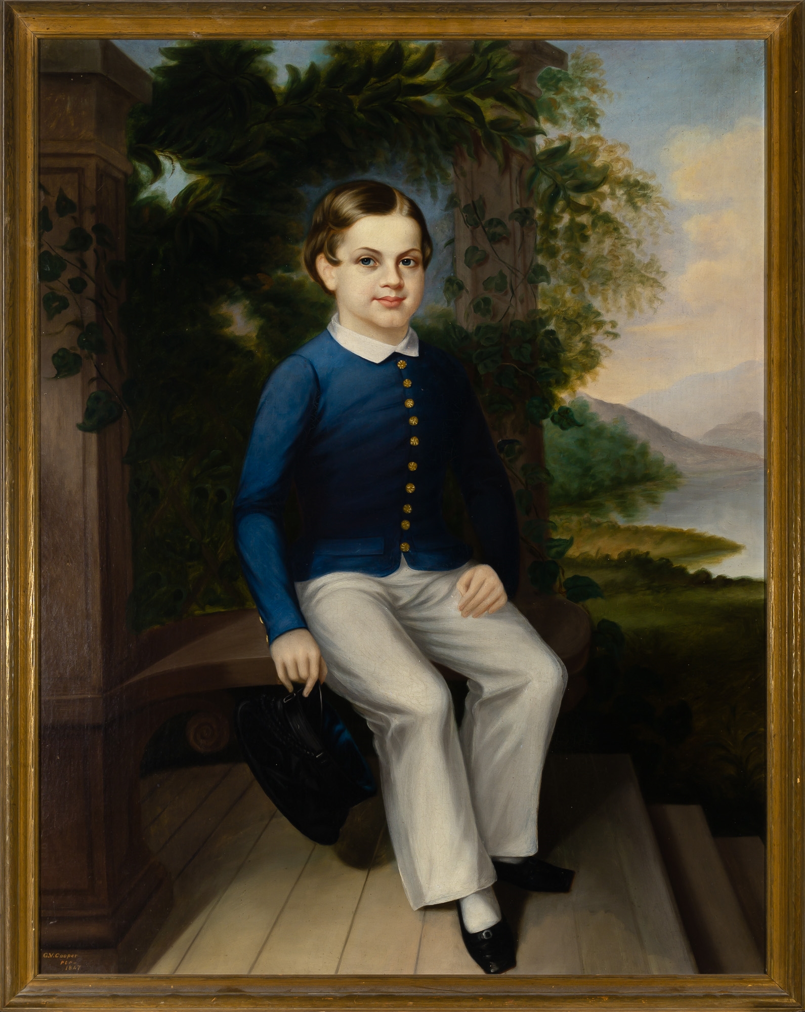 George Victor Cooper | Portrait of Frederick DeMott, Lt. Governor of ...