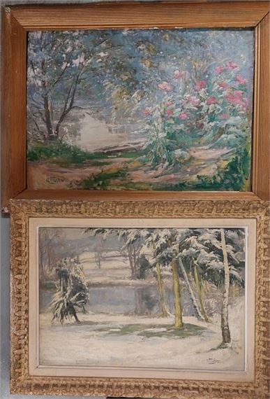 Alphonse Henri Mazard | Parc sous | MutualArt