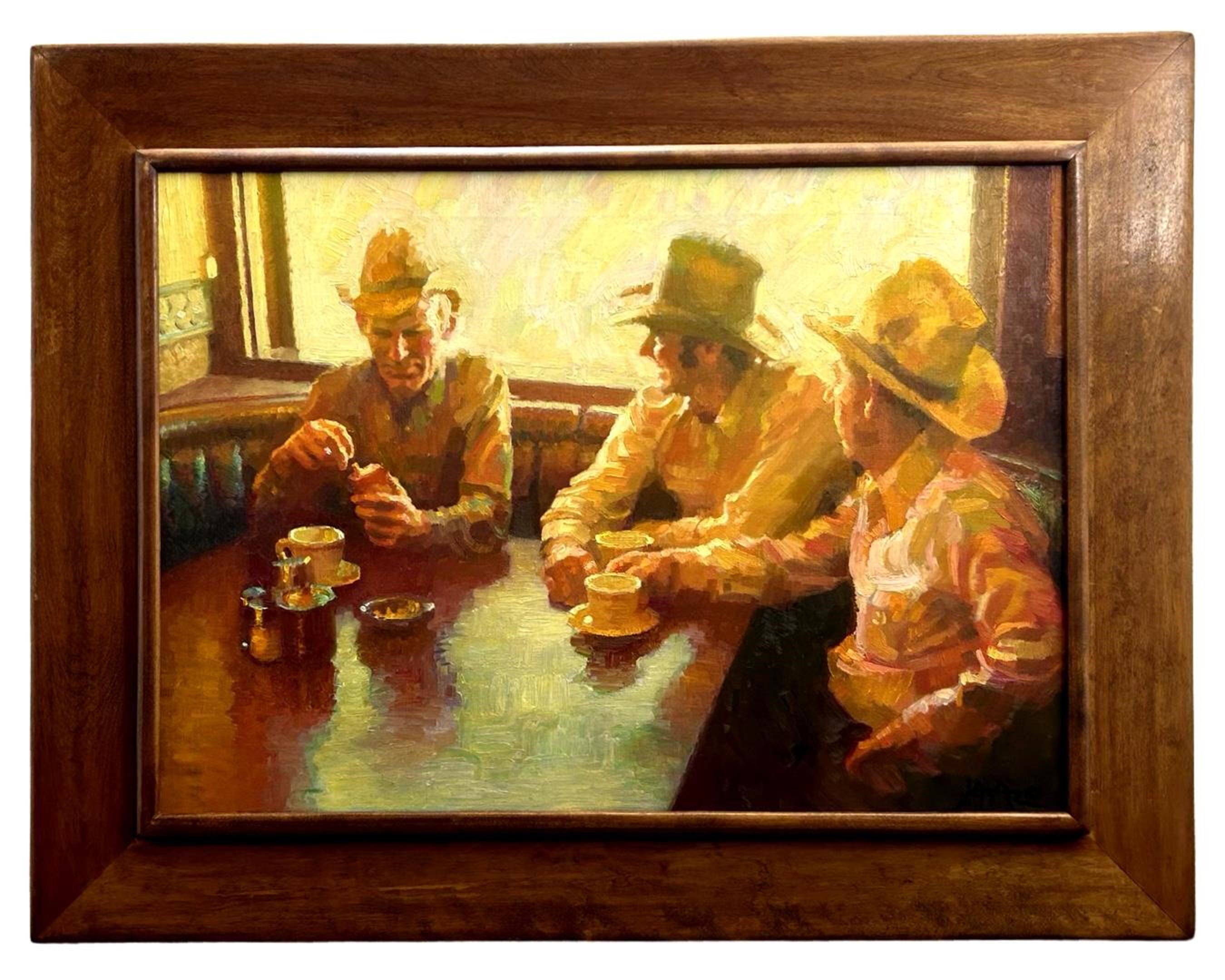 John Asaro | Caffeine, Nicotine, & Cowboys, (1959) | MutualArt
