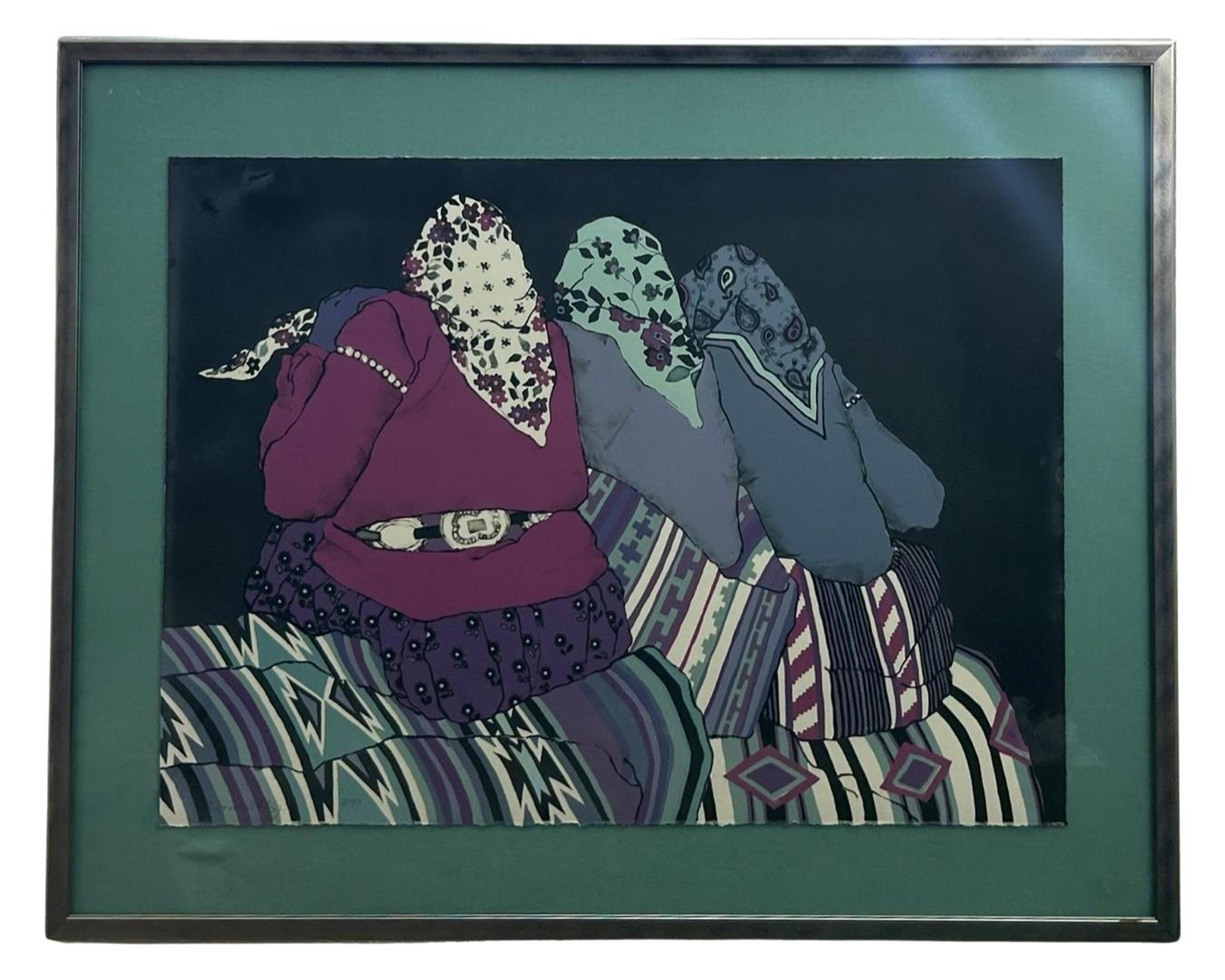 Katalin Ehling | Signed Katalin Ehling Native American Portrait ...