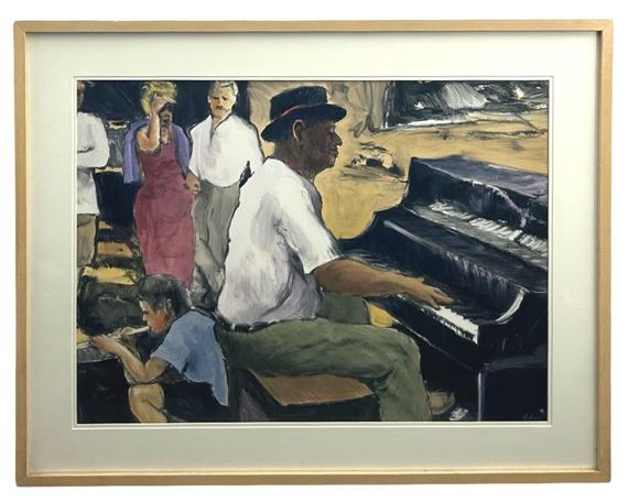 Dale Rayburn | Playing in the Street, (1942) | MutualArt