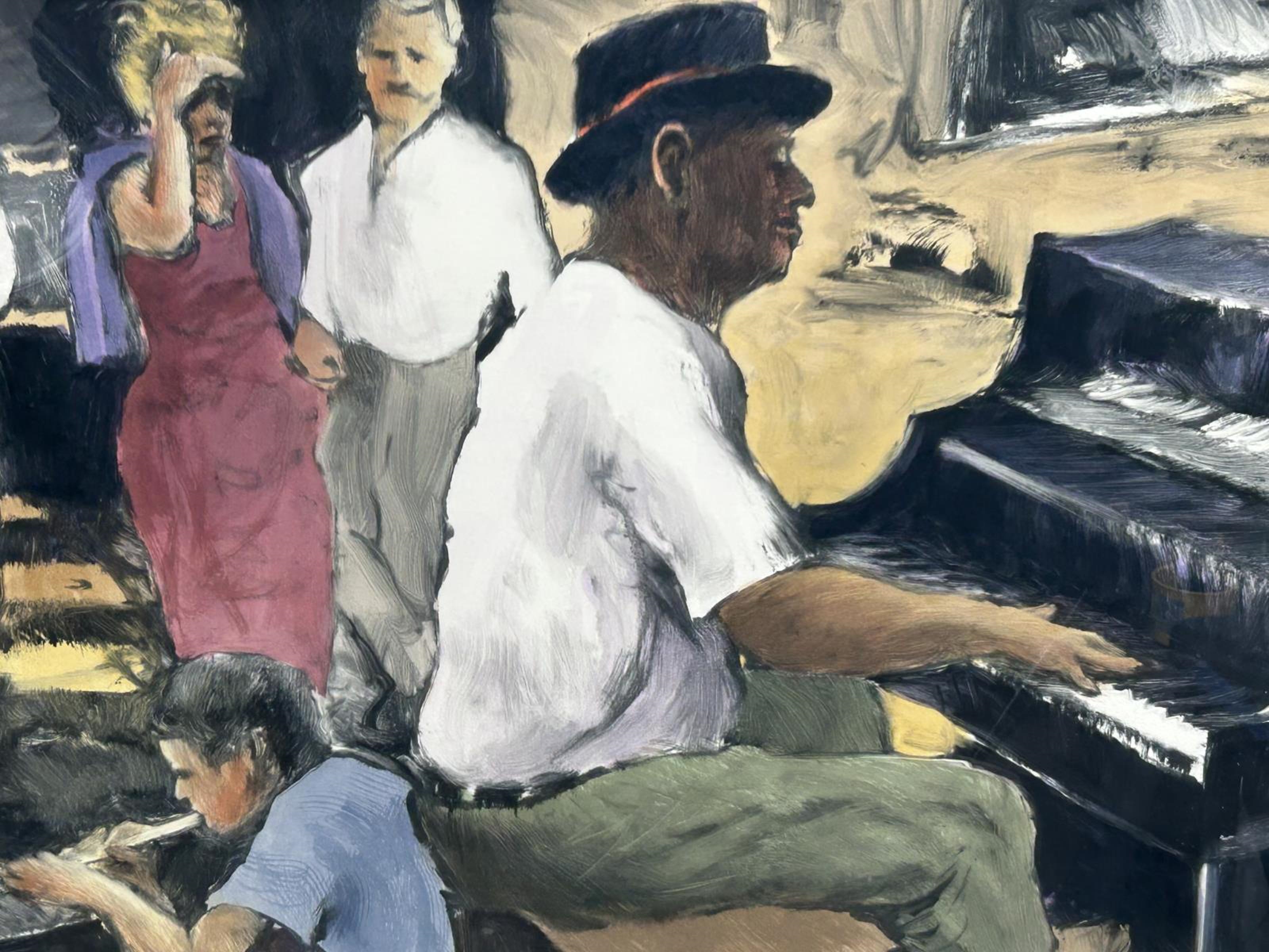Dale Rayburn | Playing in the Street, (1942) | MutualArt
