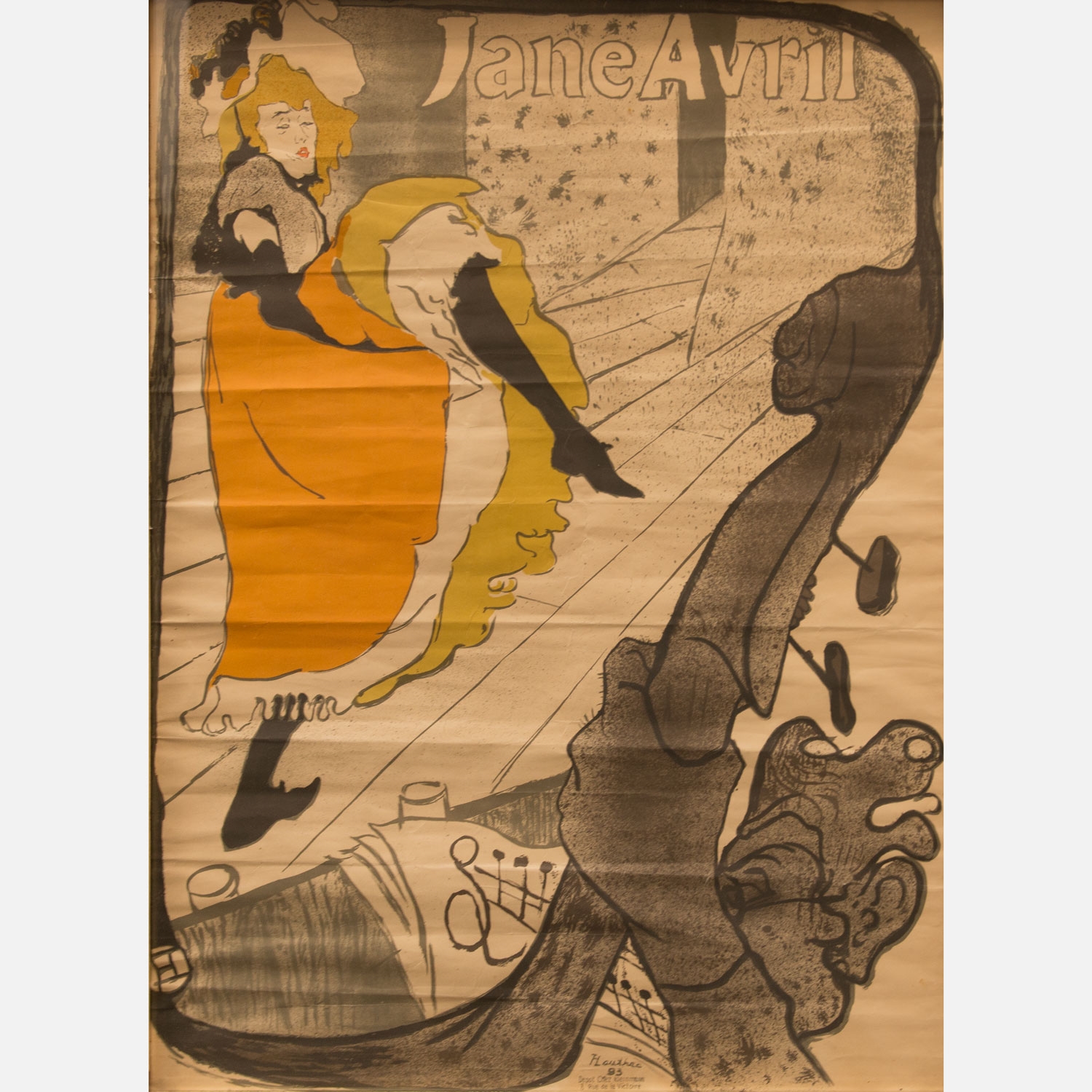 Henri de Toulouse-Lautrec | Jane Avril | MutualArt