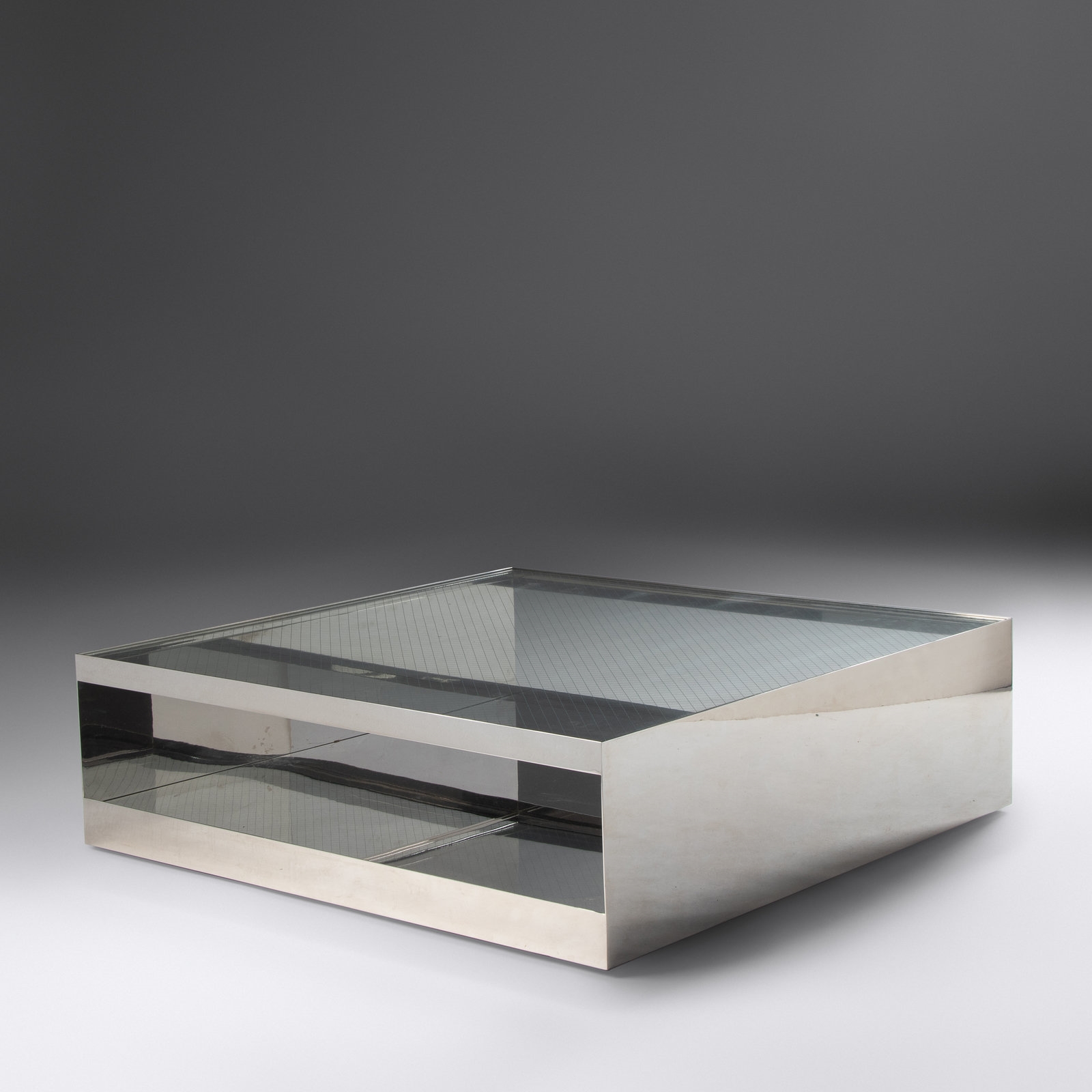 Joseph D'Urso | Low rolling table, model 6048T (1981) | MutualArt