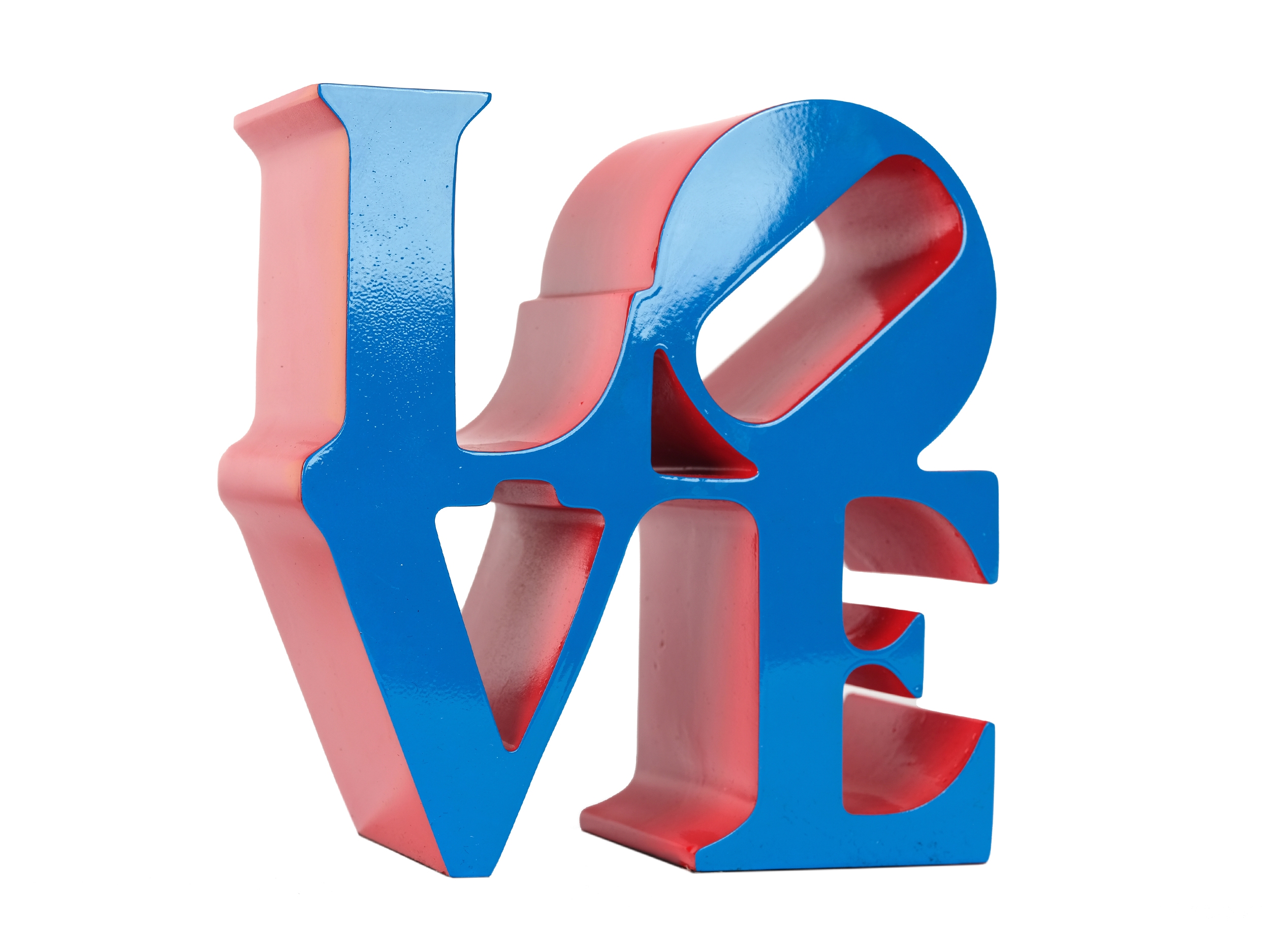 Robert Indiana | Love Blue | MutualArt