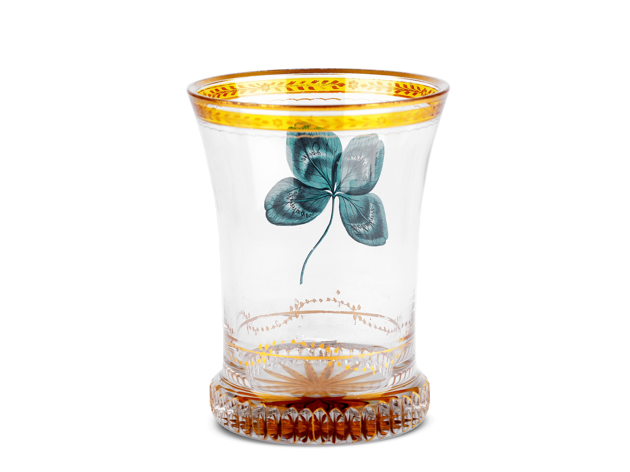 Anton Kothgasser | Ranft Cup with Cloverleaf Motif | MutualArt