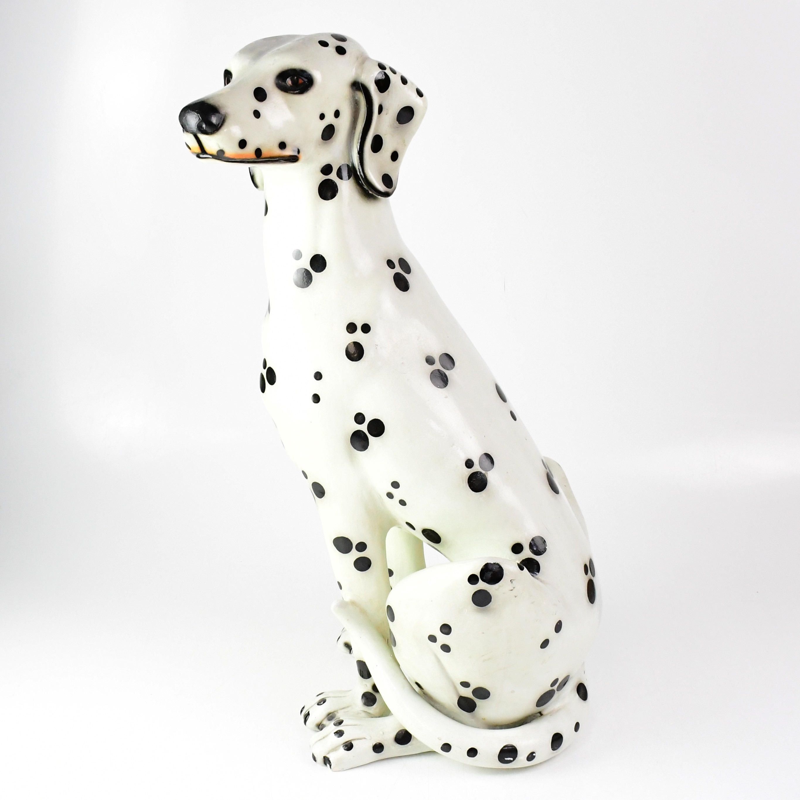 Emile Rouff | A large figure of a seated Dalmatian | MutualArt