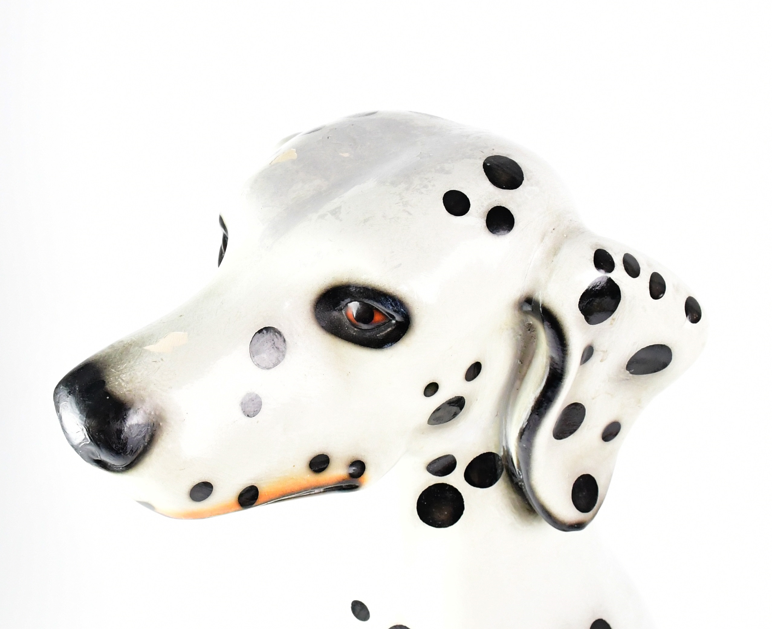 Emile Rouff | A large figure of a seated Dalmatian | MutualArt